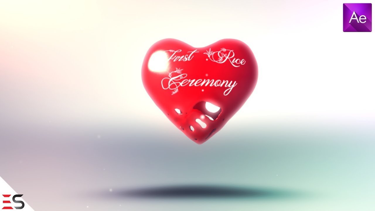 Free - Heart Logo Reveal | Free Download After Effects Template