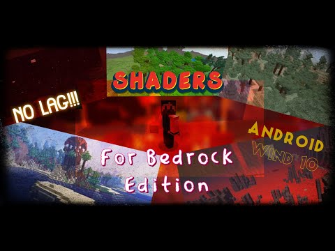 Best Minecraft Bedrock Edition Shaders/RTX || Windows 10 and Android