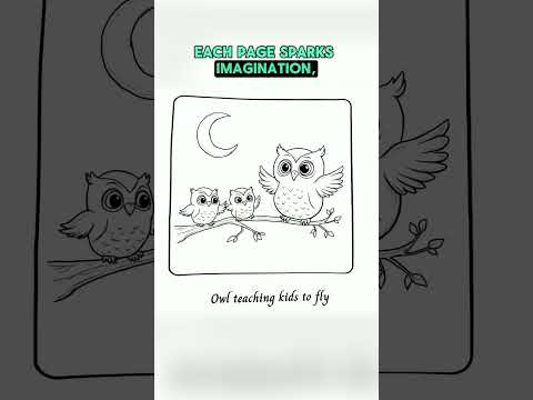Cute Woodland Scenes: Large Print Animal Coloring Designs for Simple Stress Relief and Relaxation