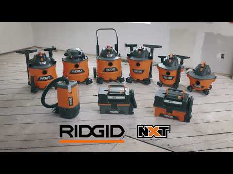 RIDGID® 6 Quart NXT Dry Backpack Vac