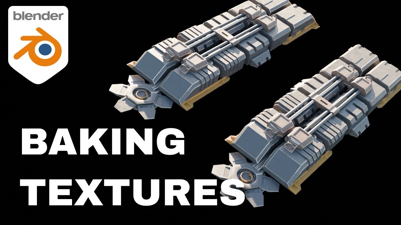 How to Bake textures in Blender under 3 minutes Beginner Tutorial