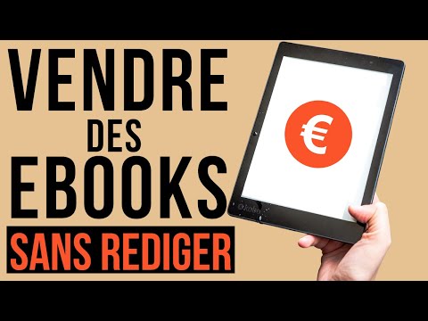 VENDRE des EBOOKS sans rédiger une ligne (paiement Paypal)
