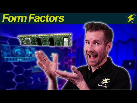 Intro to Computer Storage 1-5: Form Factors