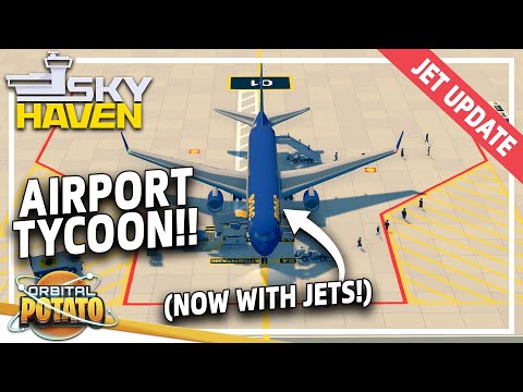 BIG Jet Update!! - Sky Haven Tycoon - Airport Simulator & Management Builder