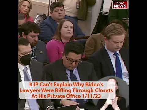 Q: Why Biden's Lawyers Rifling Through Closets? A: I’d refer to very extensive information