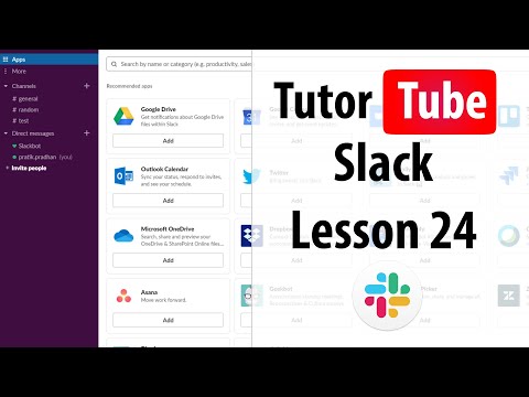 Slack Tutorial - Lesson 24 - Searching for Messages and Files with Search Bar