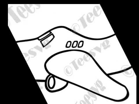 Airplane Clipart Black and White - PNG JPG SVG FREE - Easy Plane Outline Images - Simple Aeroplane