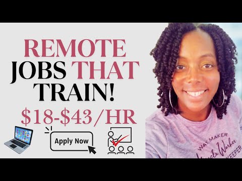 6 Remote Jobs That Pay You To Learn NEW Skills in 2025!