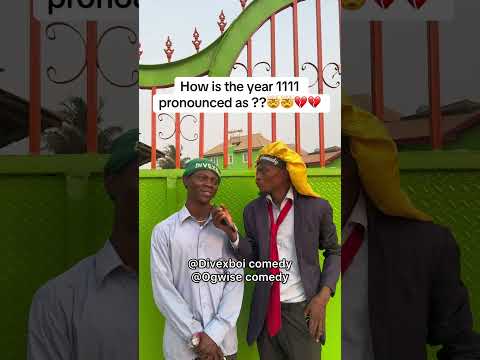 How is the year 1111 pronounced as ??π€―π€―ππ. #viralchallenge