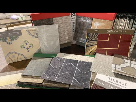 What's Trending with Grasscloth Wallpaper - See Latest Wallcovering Examples