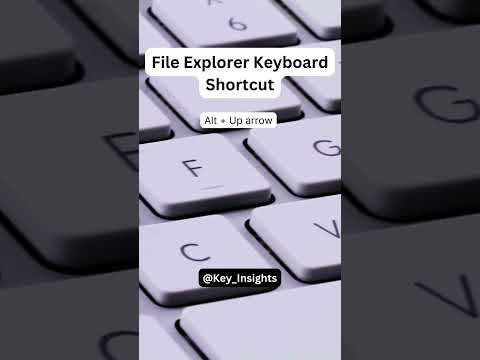 Alt + Up arrow - Keyboard Shortcut