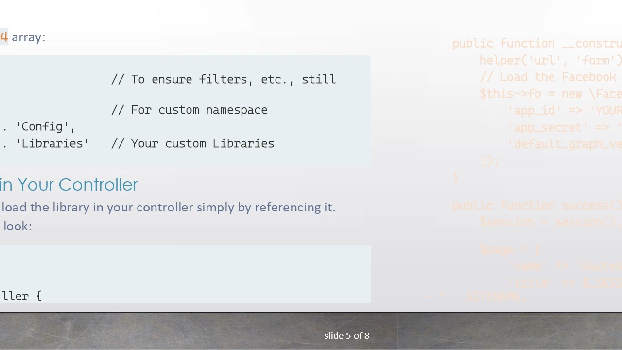 How to Easily Add the Facebook Library in CodeIgniter 4