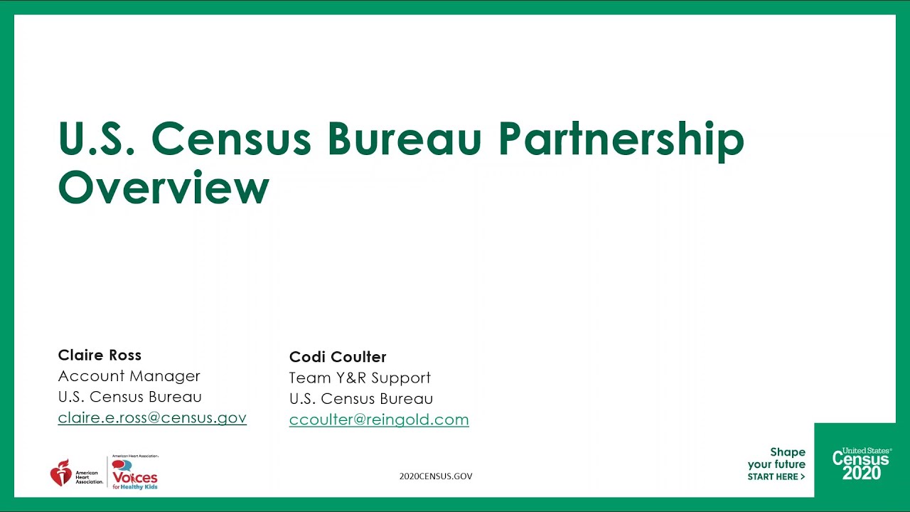 Everyone Counts in the 2020 Census