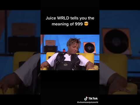 Juice wrld tells the meaning of 999