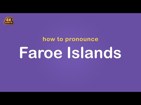 how to pronounce Faroe Islands 【FIFA】