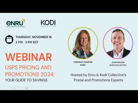 USPS Pricing and Promotions 2024 Your Guide to Savings Webinar