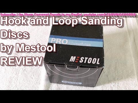 Orbital Sander Hook and Loop Sanding Discs 5" 8 hole 100PCS 60 80 120 150 and 220 by Mestool REVIEW