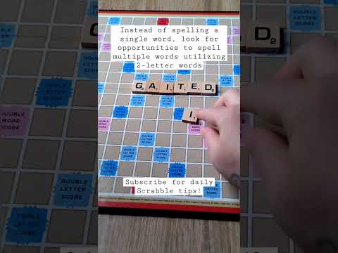 Spelling more than one word at once in Scrabble