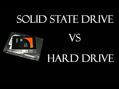 Solid State Drive vs Hard Disk Drive Speed Test.  SSD vs HDD.