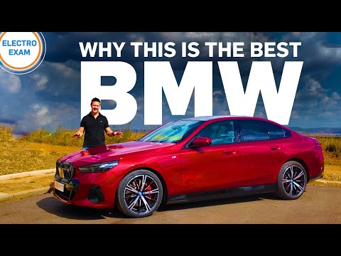BMW i5 Test and Review - TECH even TESLA cannot match