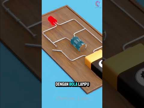 Cara Kerja Kapasitor || #shortvideo #teknologisederhana #diy #kapasitor