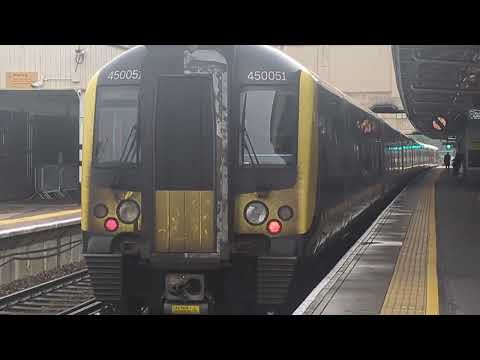 Here is the new livery 8 coach 450 in Woking Saturday 7 June 2025