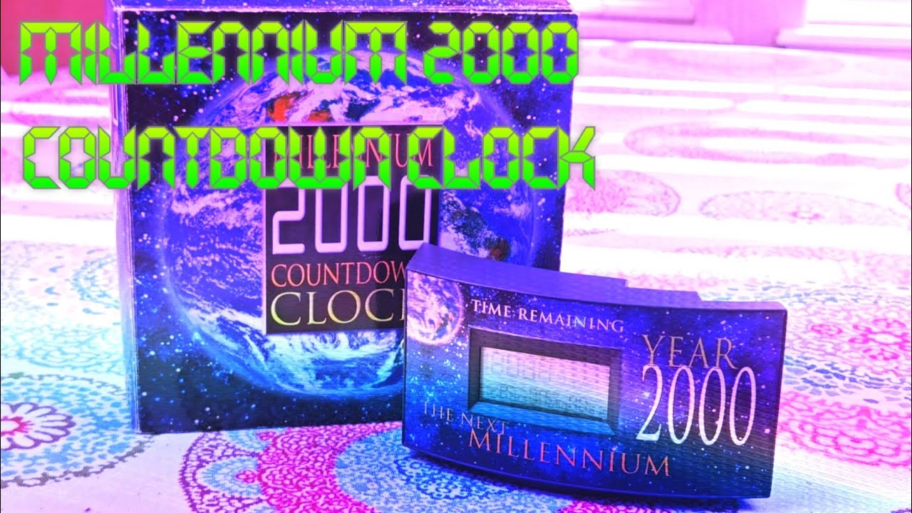 Millennium 2000 Countdown Clock in 2025 | RA2