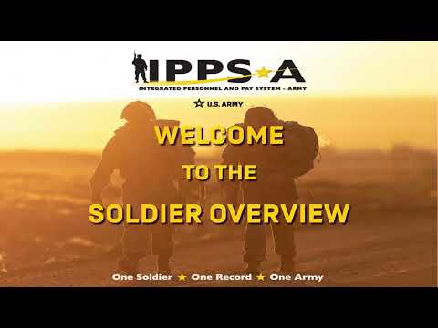 Soldier IPPS-A Overview