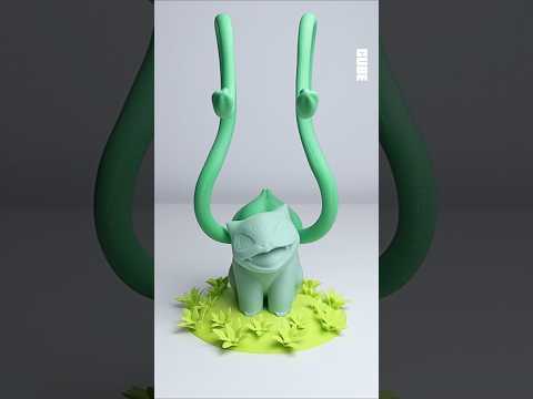 Best COOL 3D Prints | Bulbasaur Headphone Stand