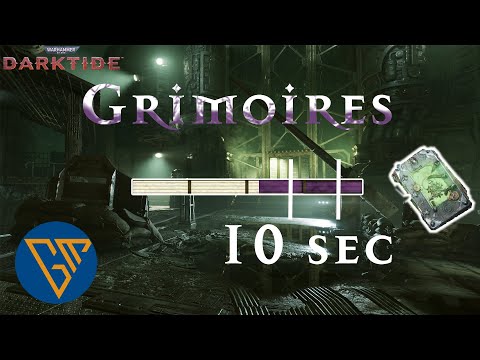 Darktide Grimoires Overview | The Secret Hidden Health Effect of Grimoires