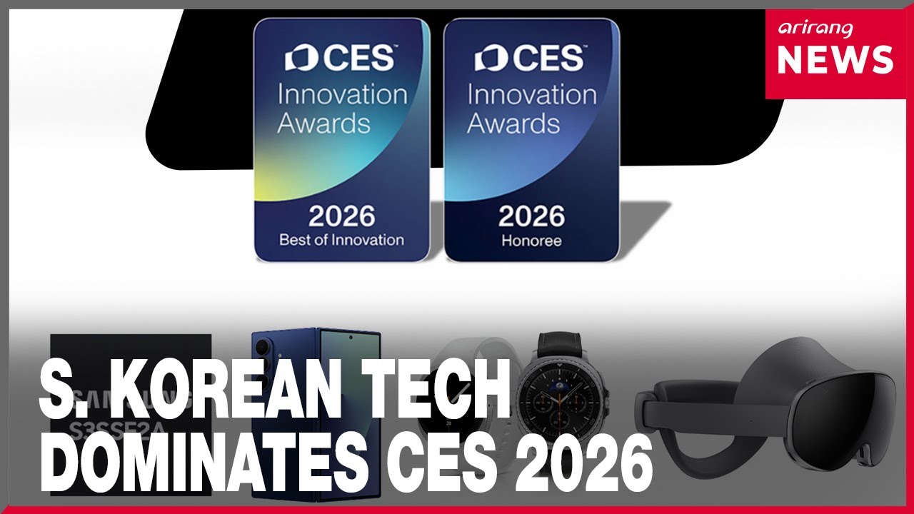 S. Korean firms take 196 of 338 CES 2026 Innovation Awards