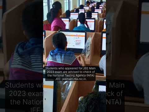 JEE Mains 2023 :: Results likely today at jeemain.nta.nic.in. subscribe for more updates. like share