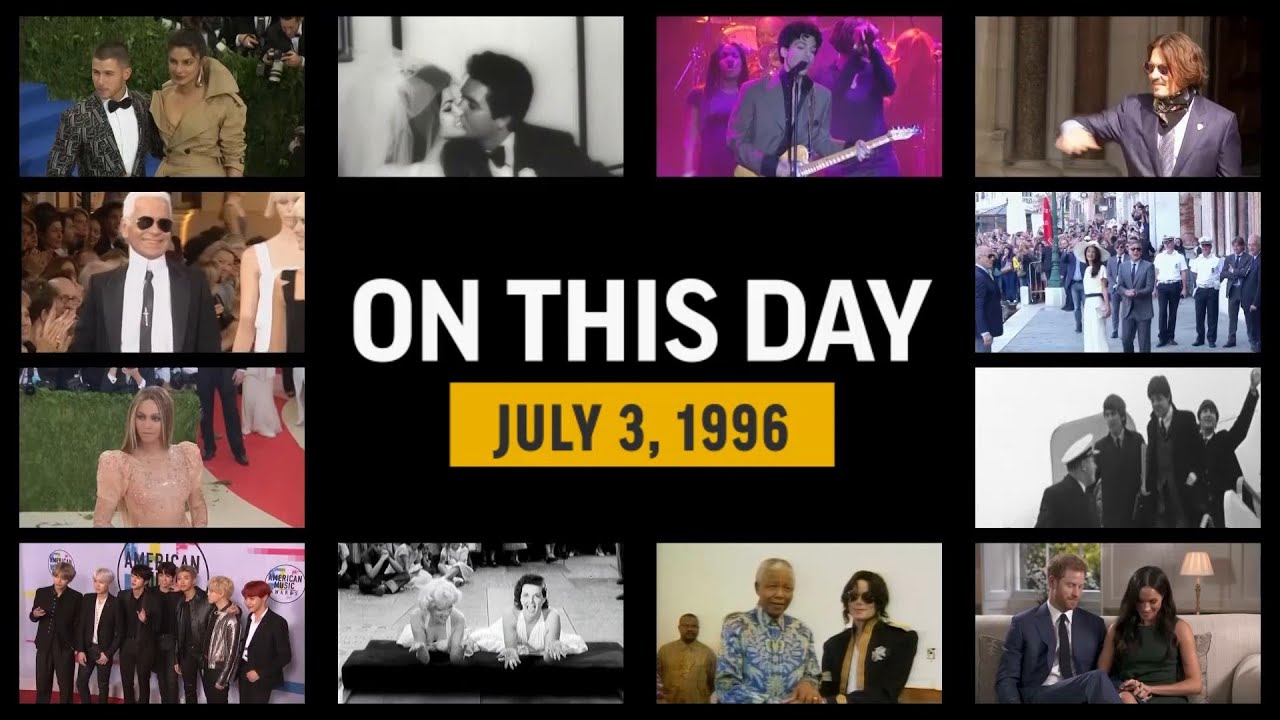 On This Day - 3 June 1996