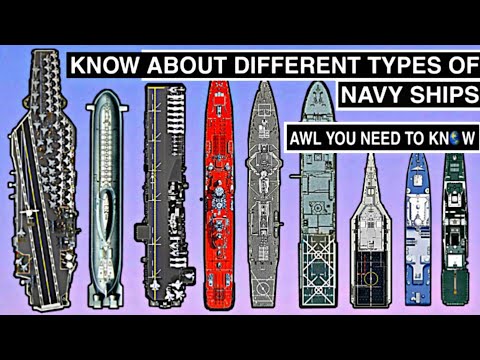 All About Different Types Of Navy Ships You Need To Know (H.D) | Awl You Need To Know 🌎