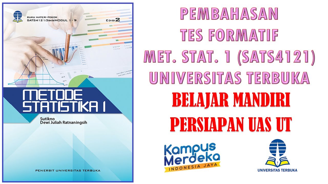 Pembahasan Modul 1 Kegiatan Belajar 1-2 | Metode Statistika 1 (SATS4121) Edisi 2 Universitas Terbuka