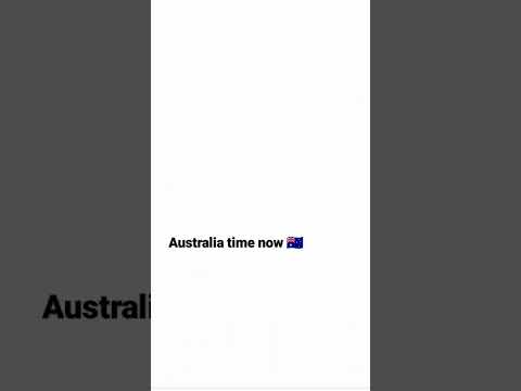 Australia time now.. #shorts #Australia #viral