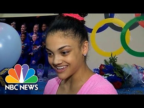 Laurie Hernandez Is First Latina Olympic Gymnast In 30 Years | NBC News