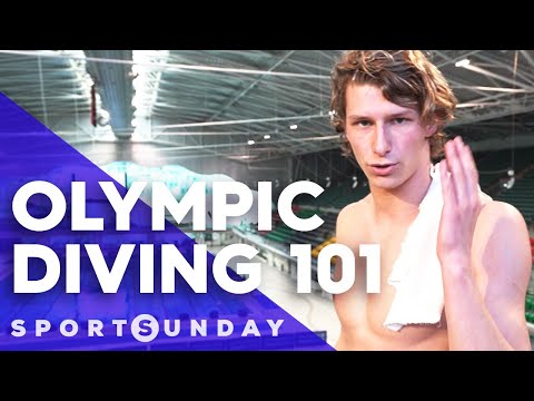 Sam Fricker explains what goes in to a diving routine | Wide World of Sports