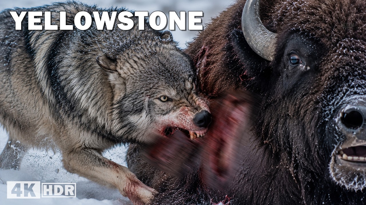 YELLOWSTONE EXTREMO | Secretos de Supervivencia en el Invierno Más Helado | Documental Completo