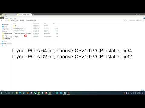 CP2102 Serial Port Module Install Driver on Windows