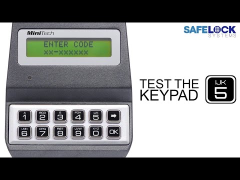 MiniTech: Test the keypad