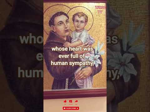 Miracle Prayer to St Anthony of Padua | TFRCC TV