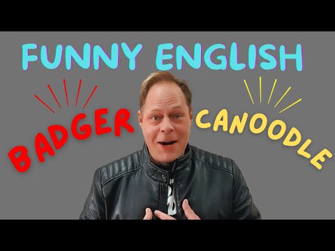 Funny English words - My favorite funny words in English with meanings