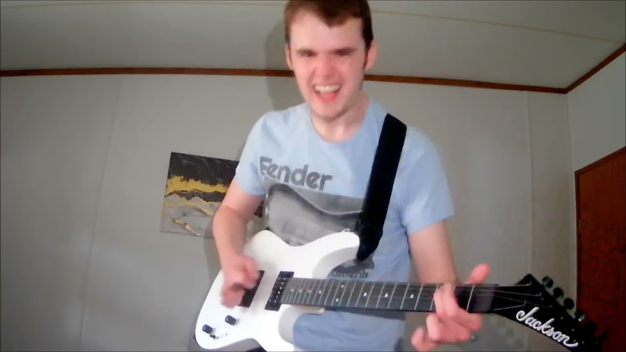 Death - Pull The Plug | Guitar Cover By Elisha Hale 