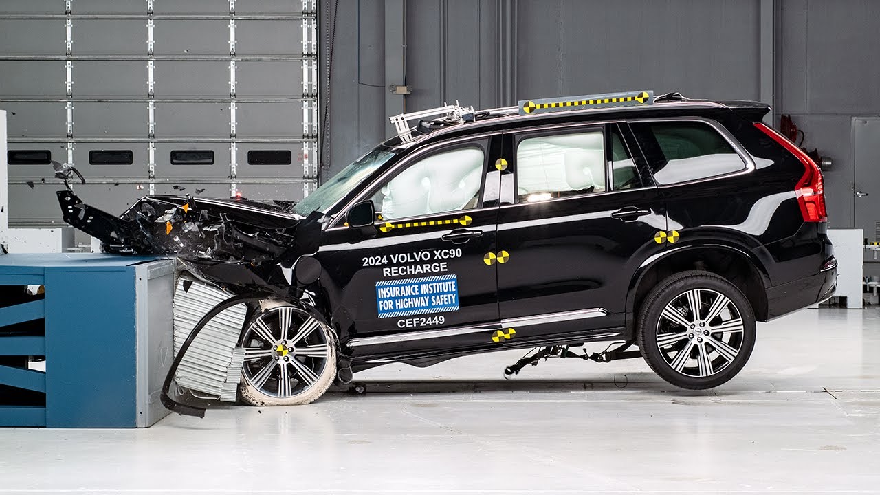 2025 Volvo XC90 Crashes Its Way to IIHS Top Safety Pick+ Accolade ...