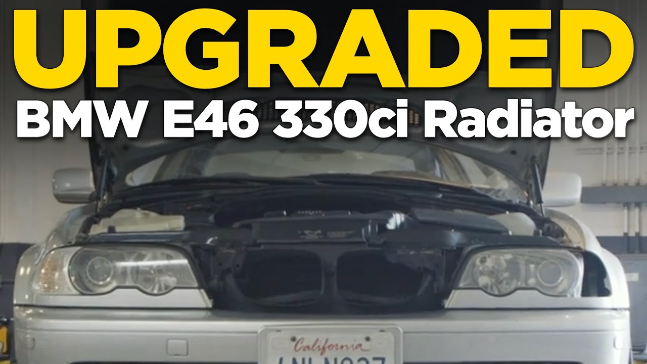BMW E46 330ci Gets a CSF Radiator Upgrade!