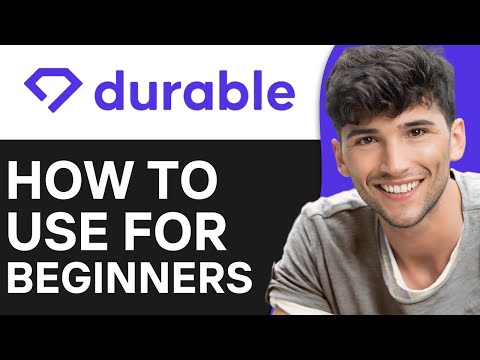 Durable AI Website Builder Tutorial 2024 Step By Step Guide
