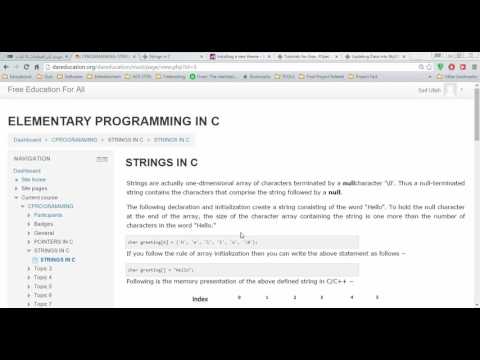 WHAT ARE STRINGS IN C LANGUAGE