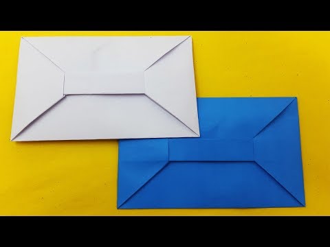 How to make a Envelope with paper | Envelope from A4 sheet-Traditional ...