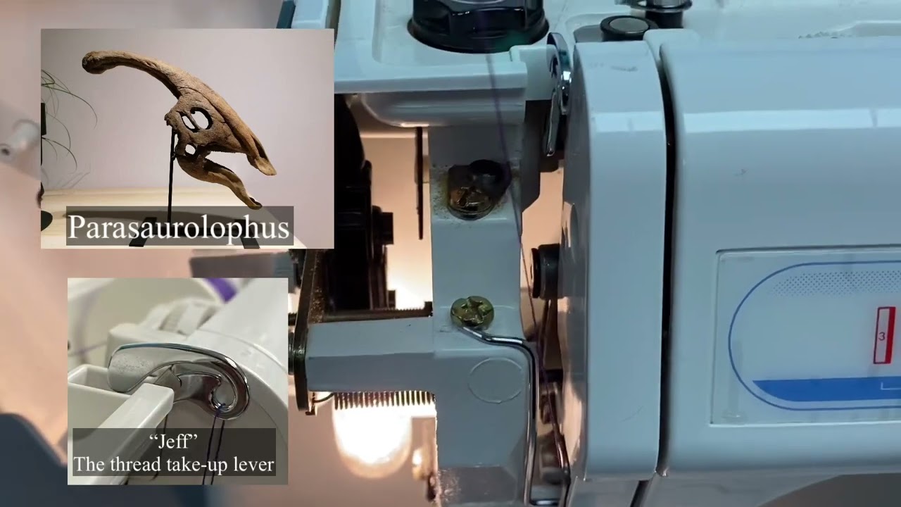 How to Thread a Janome Schoolmate S-3015 Sewing Machine